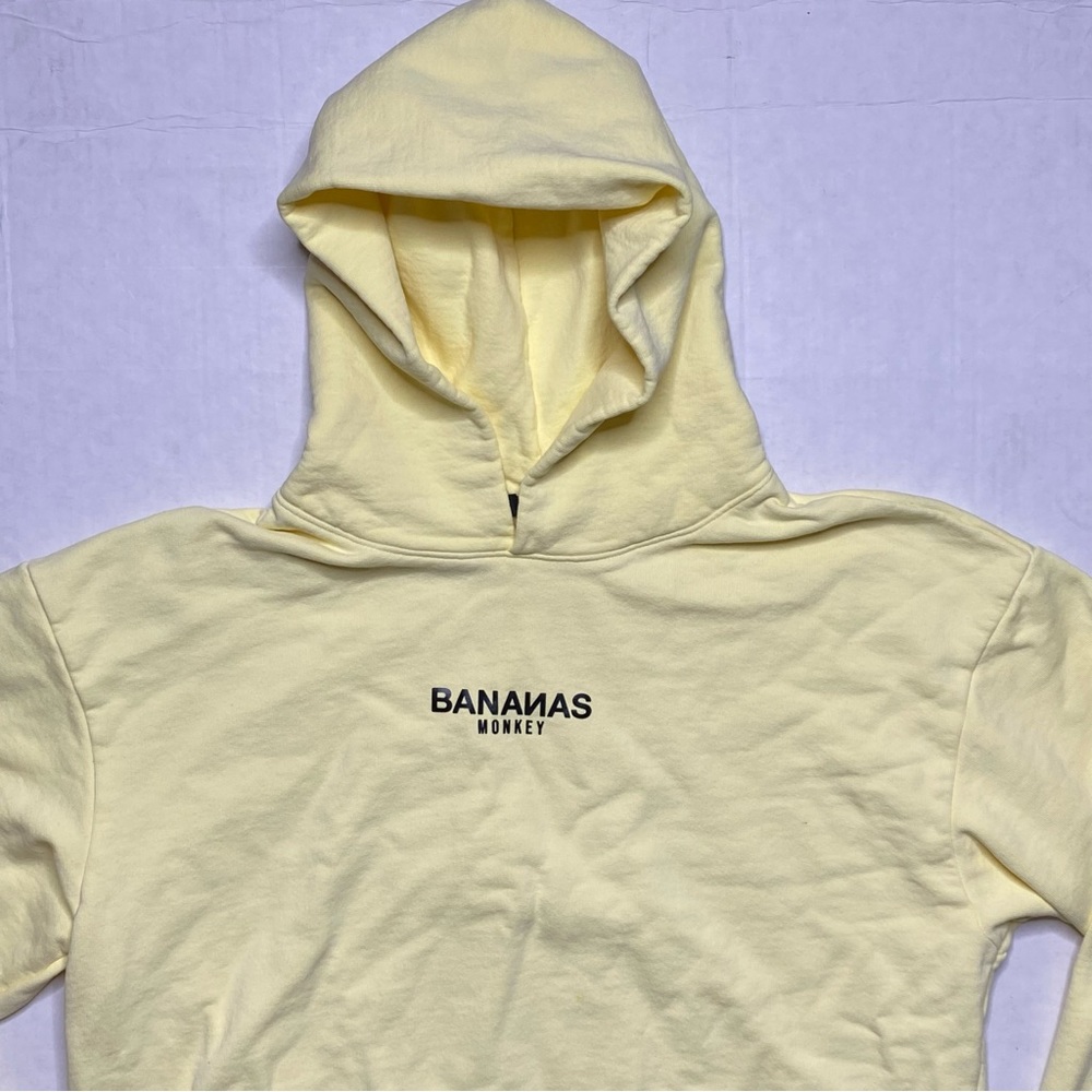 Bananas Monkey Laid Back Hoodie - Gem